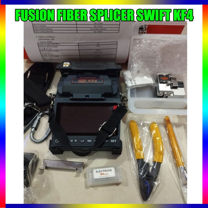 Fusion Fiber Optic Splicer Swift KF4 original / Swift KF4 ilsintech ...